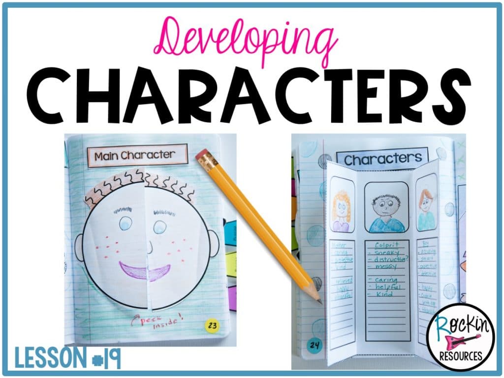 Writing Mini Lesson #19- Developing Characters in a Narrative Essay ...