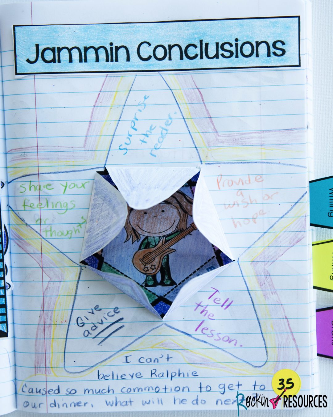 Writing Mini Lesson #30- Jammin Conclusion of a Narrative Essay ...
