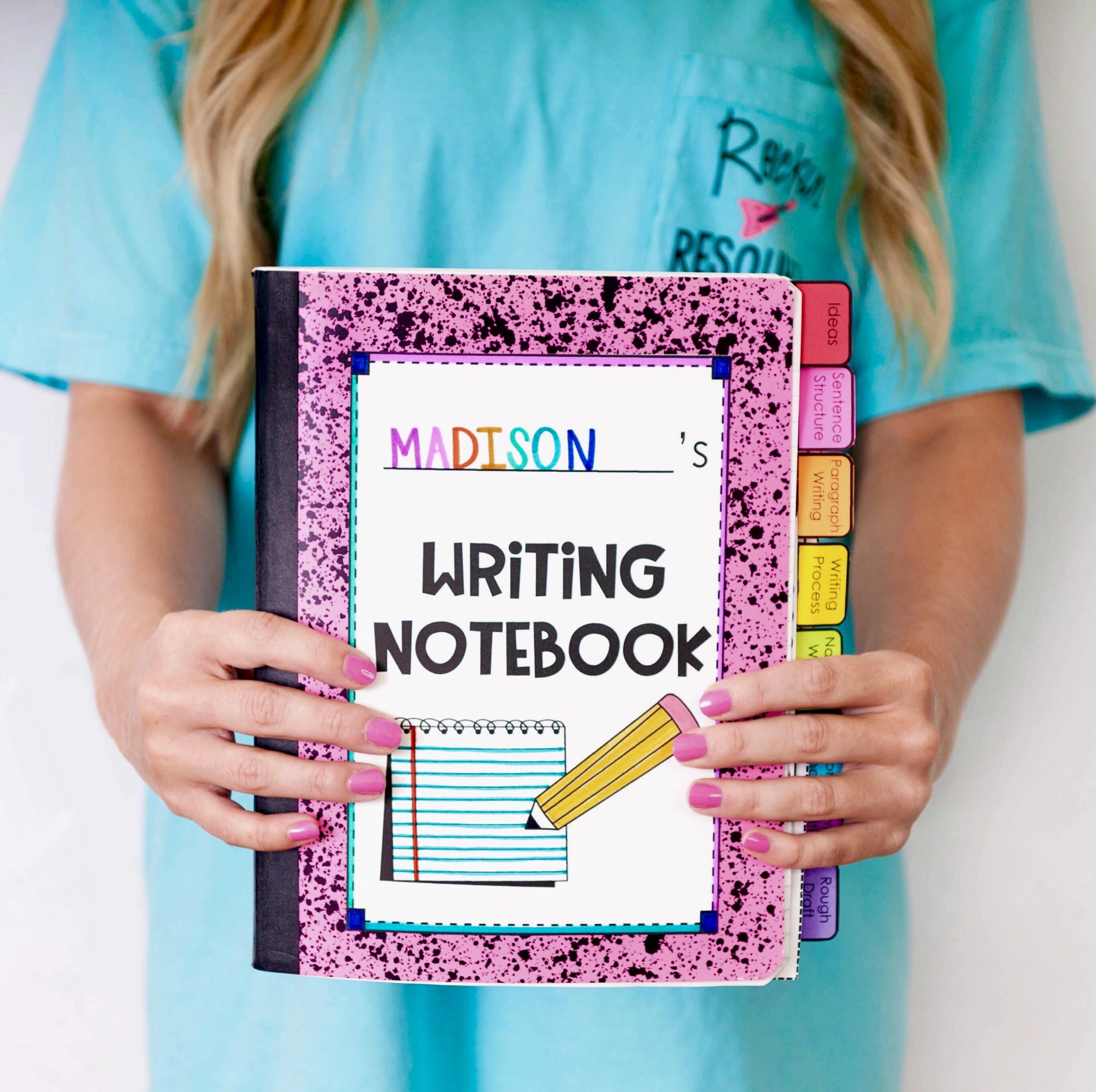 interactive notebook tabs - Rockin Resources