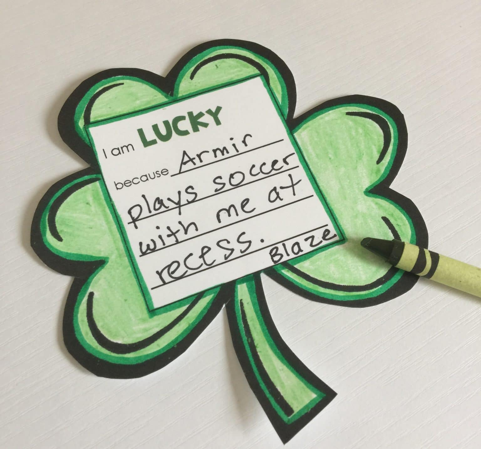 March | St. Patrick's Day Door Decor - Rockin Resources