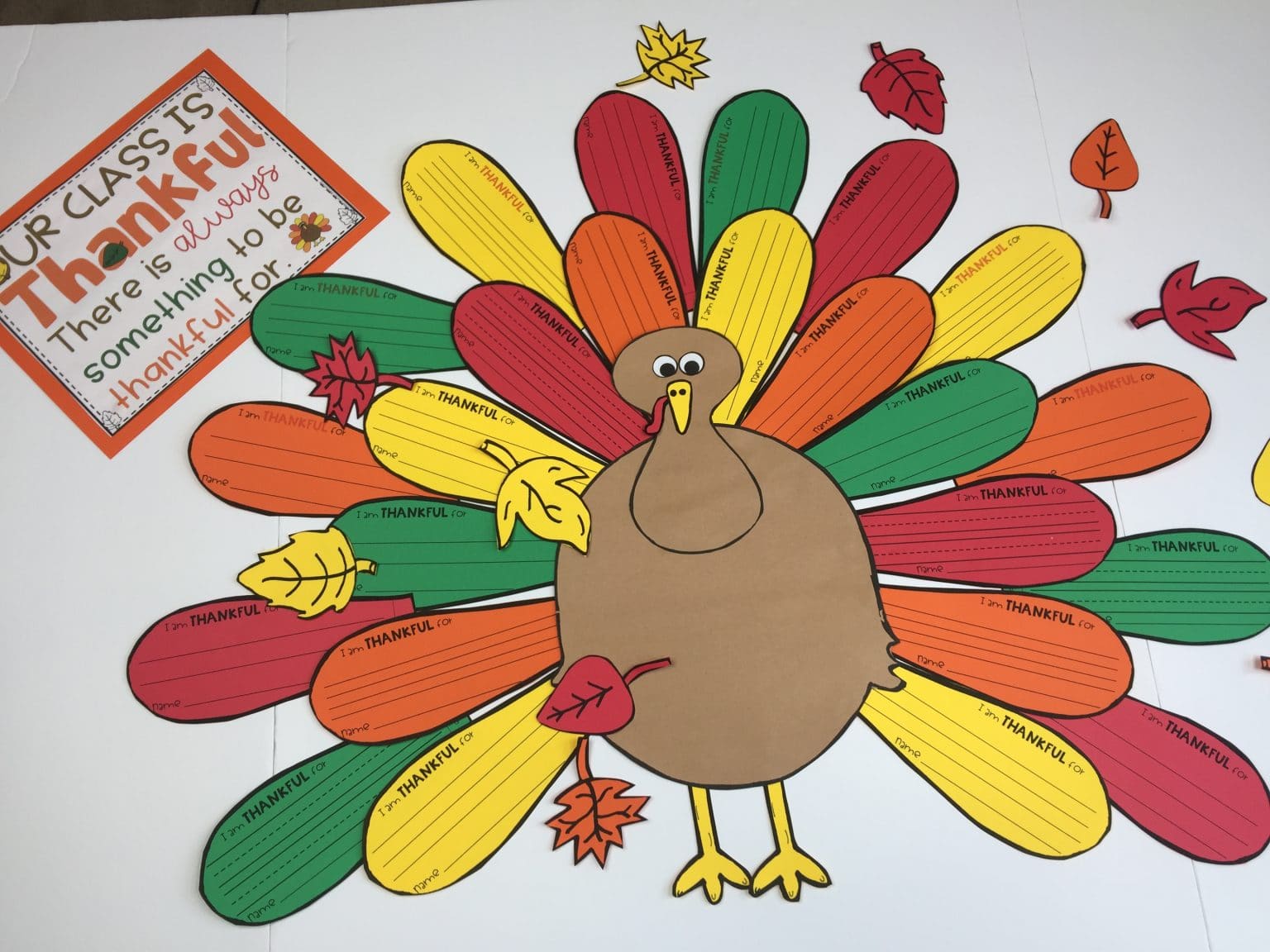 BE THANKFUL November Door Decor - Rockin Resources