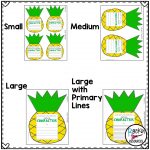 Pineapple Door Decor for Character Education - Rockin Resources