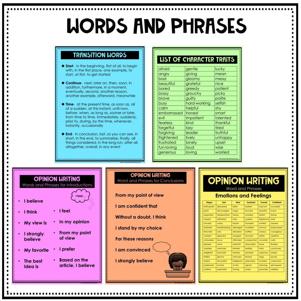 Student Writing Resources for Primary - Rockin Resources