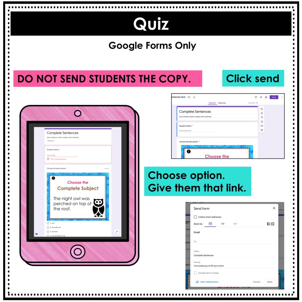 4th Grade Digital Step-by-Step Complete Sentences Practice - Rockin ...