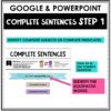 4th Grade Digital Step-by-Step Complete Sentences Practice - Rockin ...