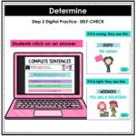 4th Grade Digital Step-by-Step Complete Sentences Practice - Rockin ...