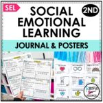 2ND GRADE SOCIAL EMOTIONAL LEARNING BUNDLE - JOURNAL AND POSTERS ...