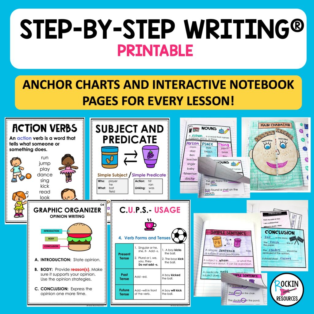 2nd Grade Step-by-Step Writing® Program - Rockin Resources