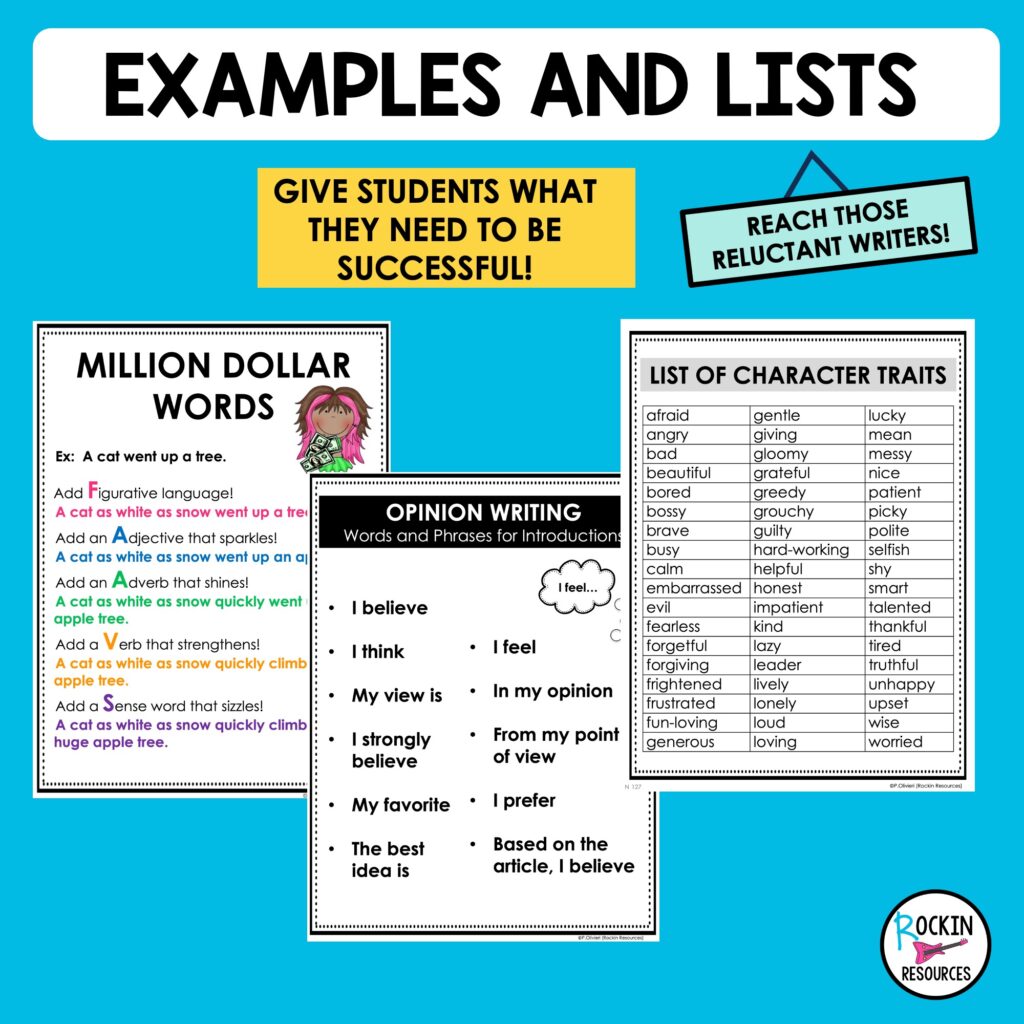 2nd Grade Step-by-Step Writing® Program - Rockin Resources