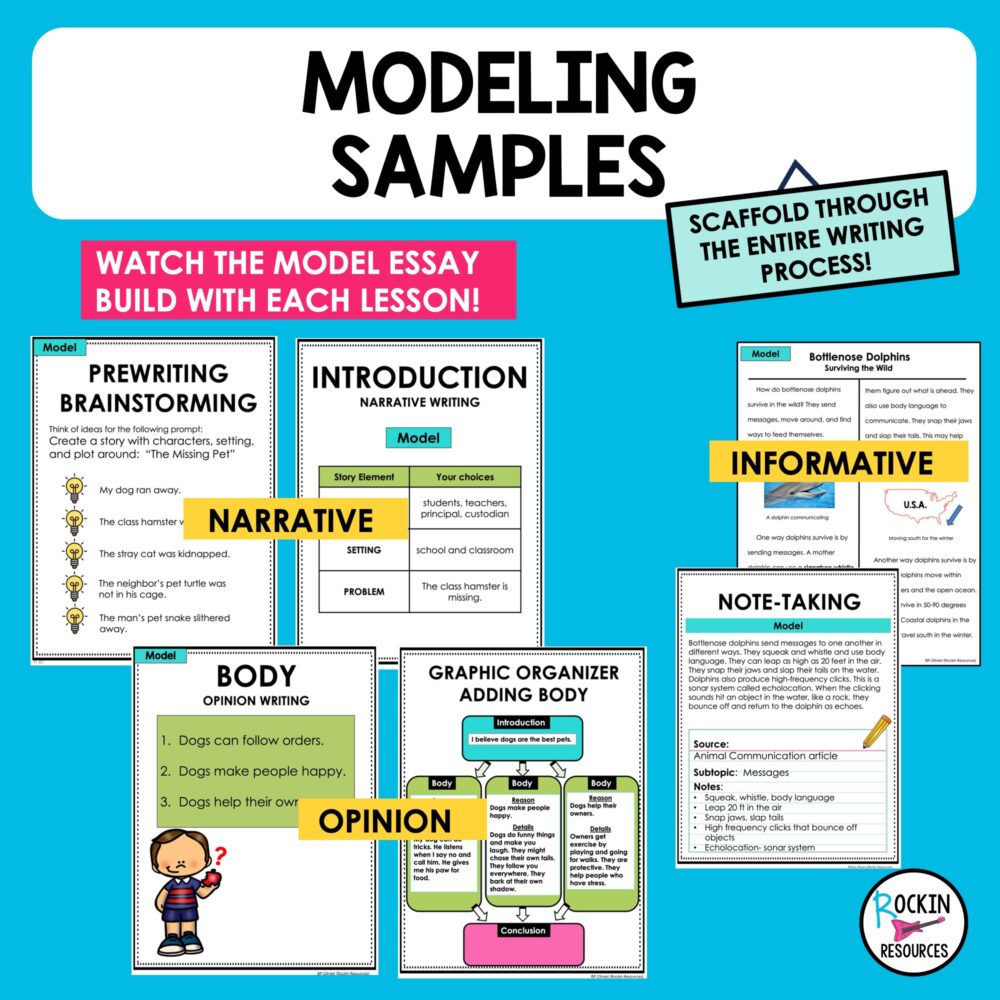 2nd Grade Step-by-Step Writing® Program - Rockin Resources
