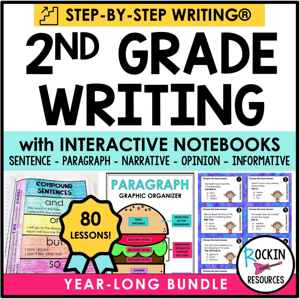 2nd Grade Step-by-Step Writing® Program - Rockin Resources