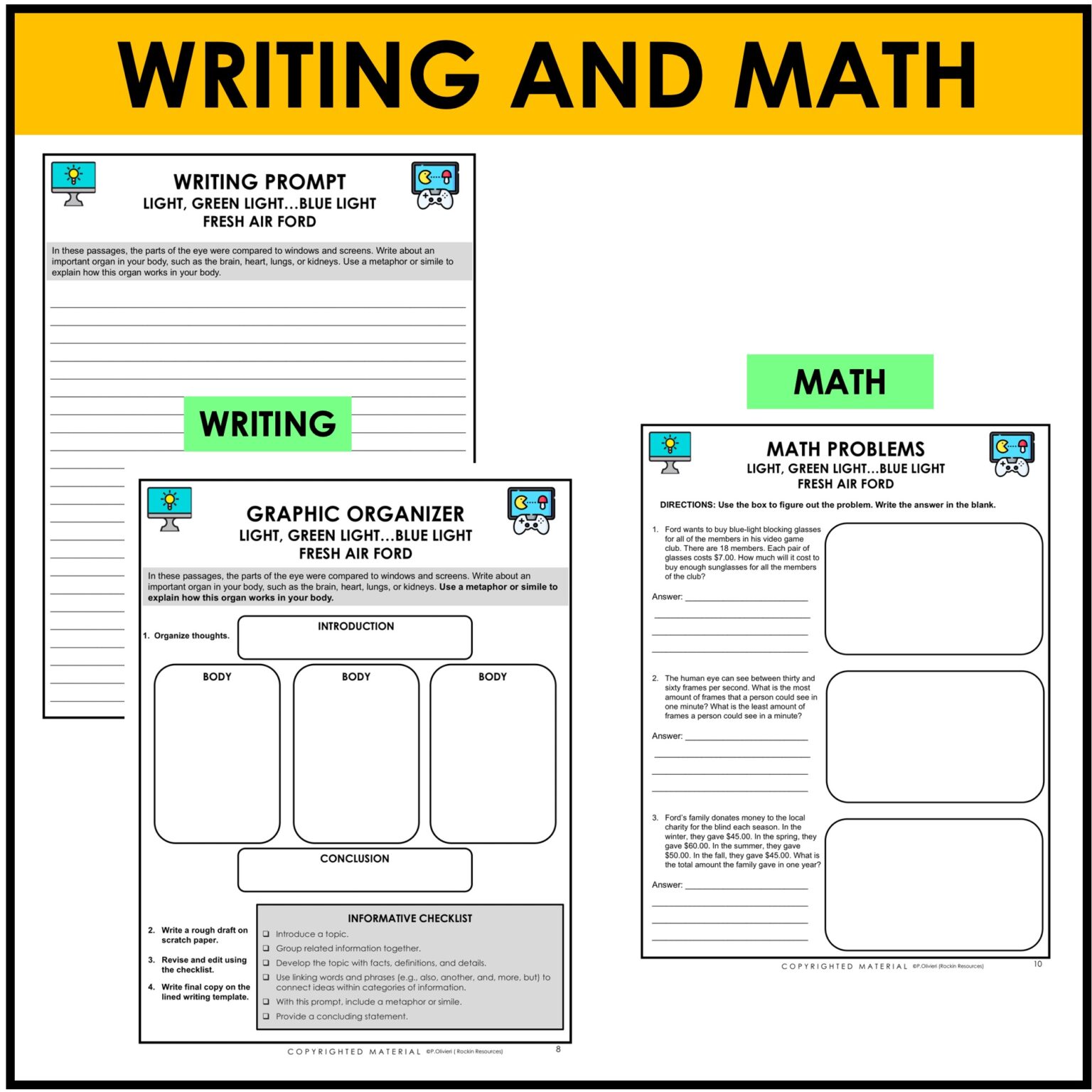 3RD GRADE REVIEW | END OF YEAR REVIEW | TEST PREP | SUMMER SLIDE ...