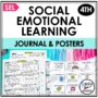 4TH GRADE SOCIAL EMOTIONAL LEARNING BUNDLE - JOURNAL AND POSTERS ...