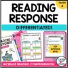 4TH GRADE READING RESPONSE JOURNAL - READING RESPONSE WORKSHEETS ...