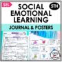 5TH GRADE SOCIAL EMOTIONAL LEARNING BUNDLE - JOURNAL AND POSTERS ...