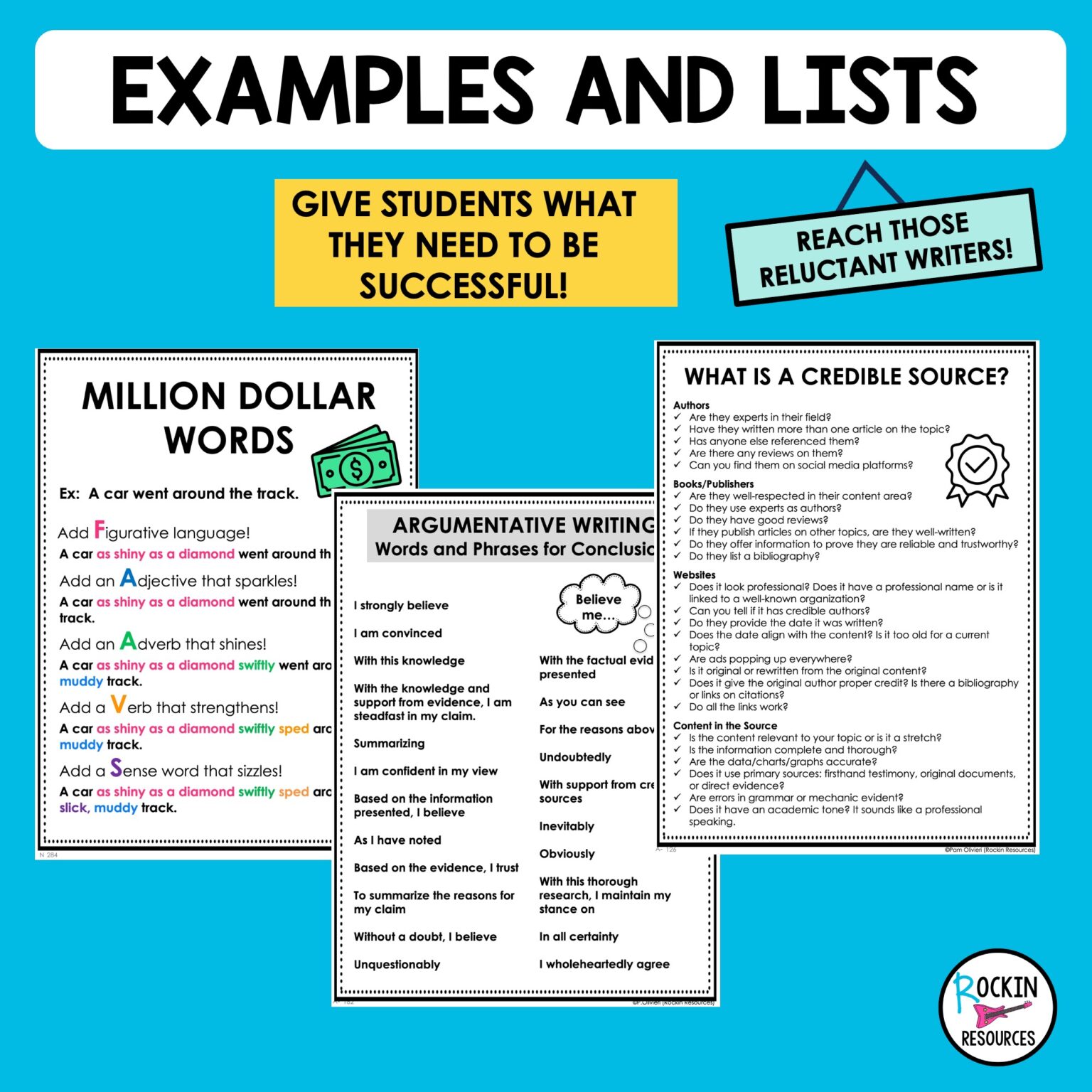 Middle School Step-by-Step Writing® Program Grades 6-8 - Rockin Resources