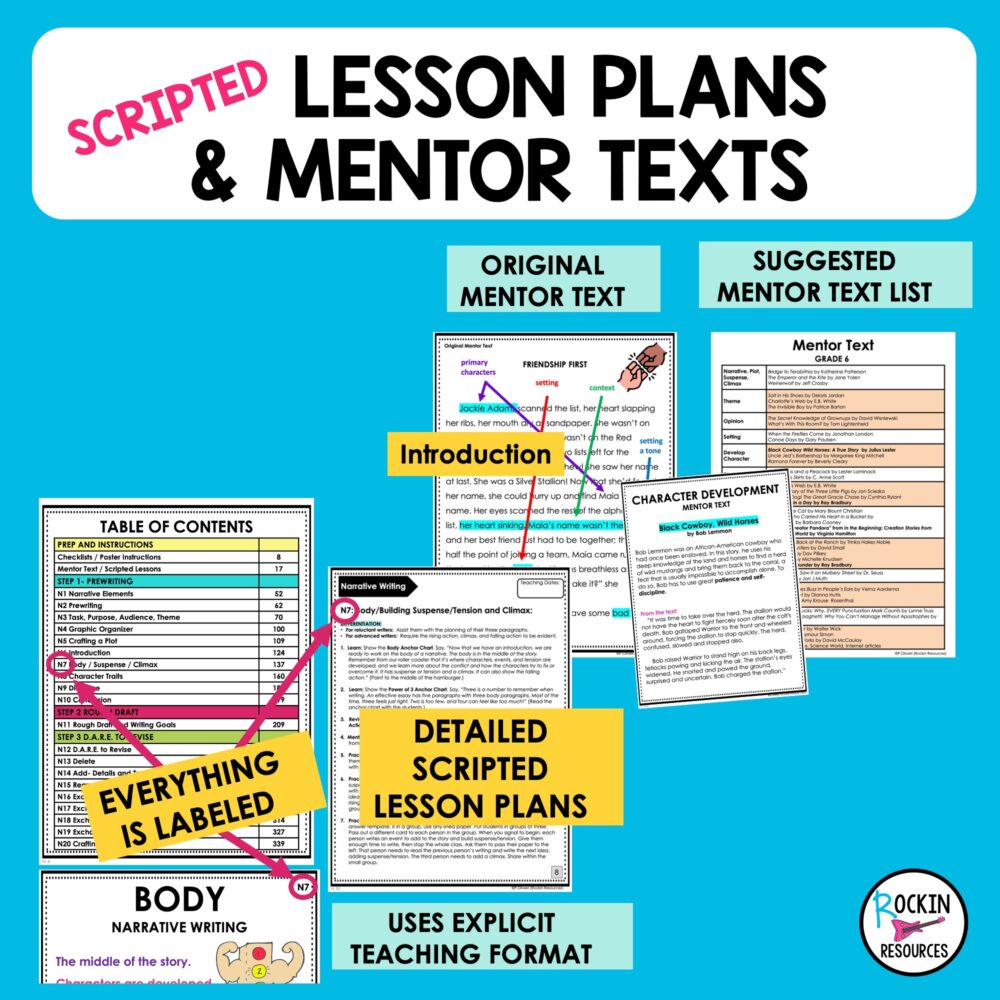 6th Grade Step-by-Step Writing® Program - Rockin Resources