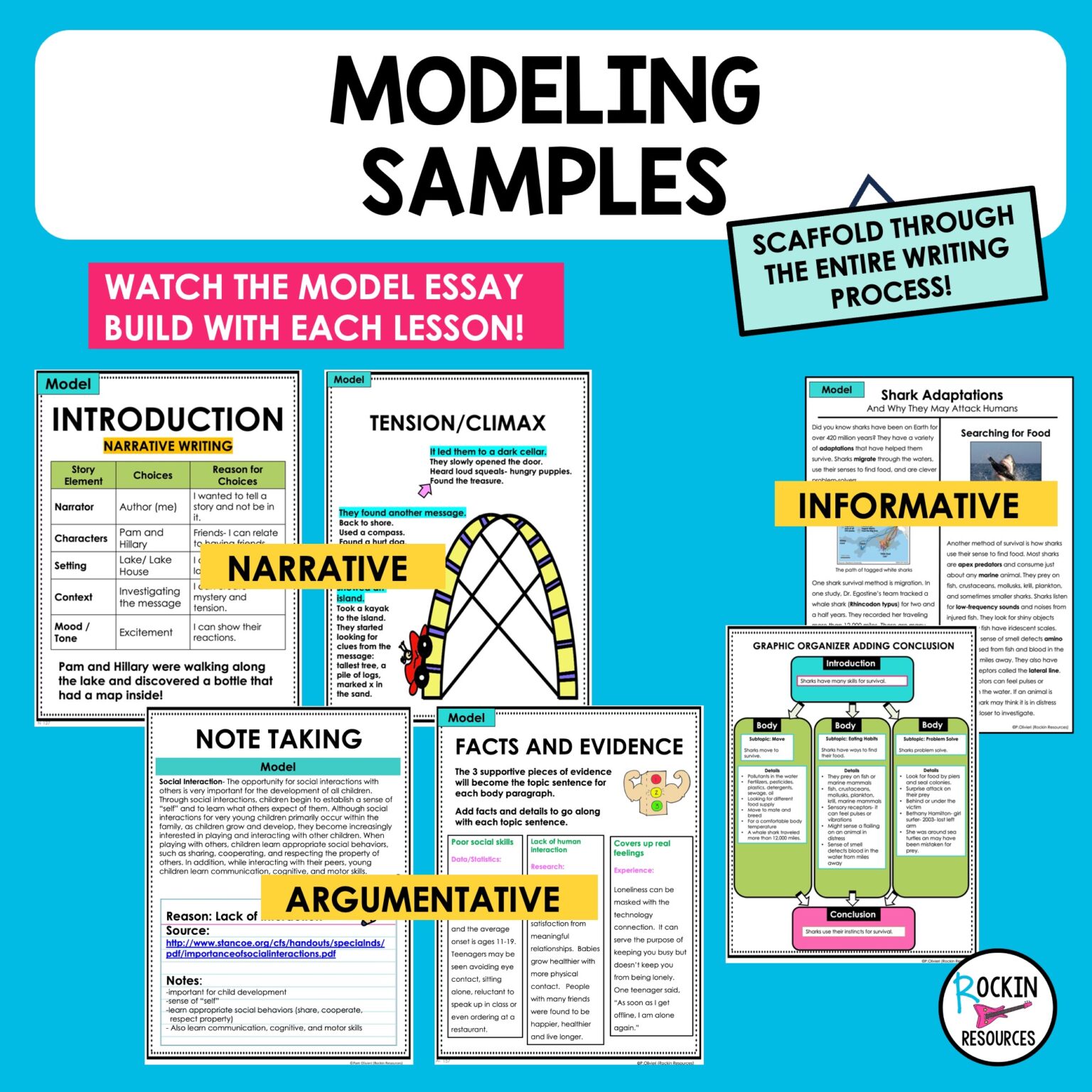 6th Grade Step-by-Step Writing® Program - Rockin Resources