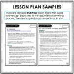 7th Grade Printable Argumentative Writing Unit - Rockin Resources