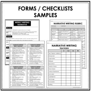 7th Grade Printable Narrative Writing Unit - Rockin Resources