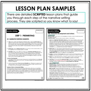 7th Grade Printable Narrative Writing Unit - Rockin Resources