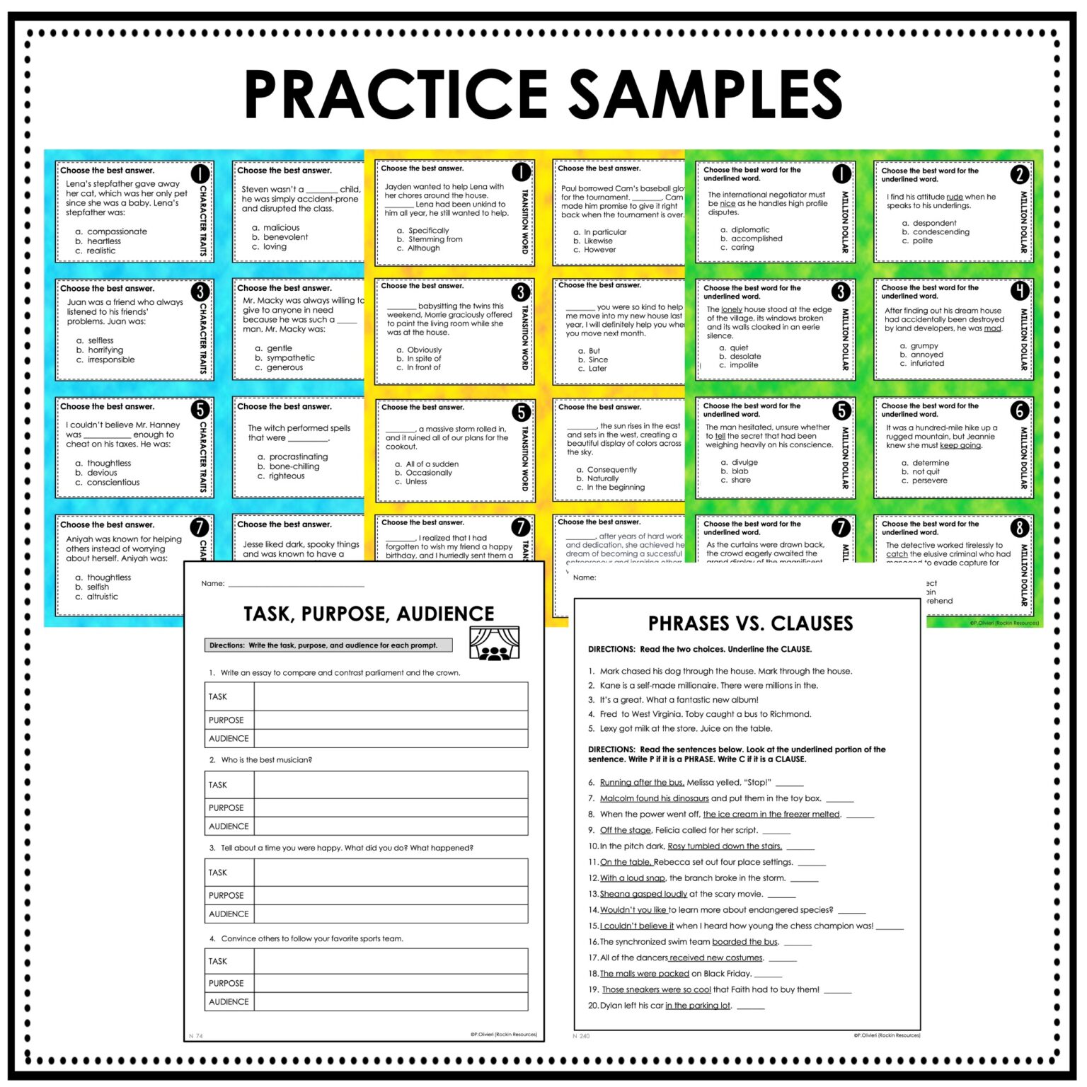 7th Grade Printable Narrative Writing Unit - Rockin Resources