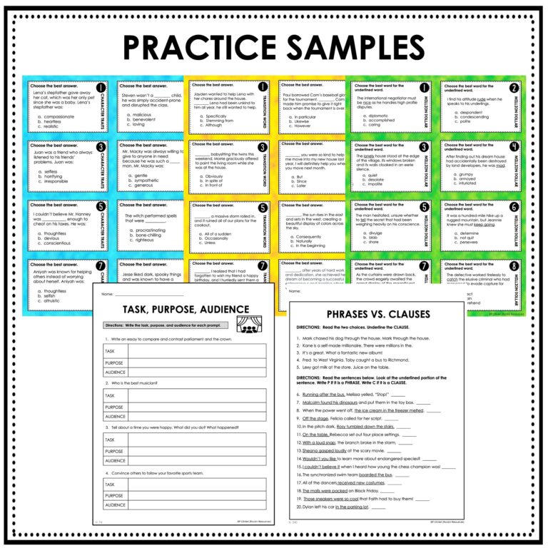 7th Grade Printable Narrative Writing Unit - Rockin Resources