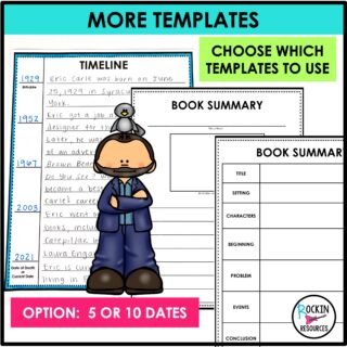 Author Study EDITABLE - Rockin Resources
