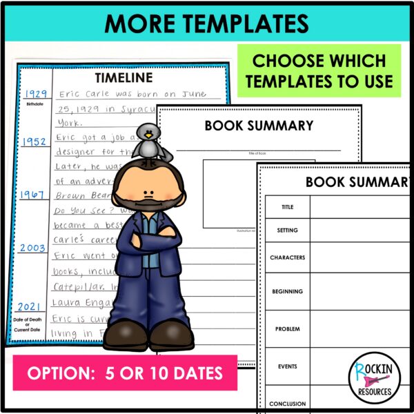 Author Study EDITABLE - Rockin Resources