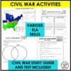 CIVIL WAR UNIT - The Civil War - Digital & Printable - GOOGLE - Rockin ...