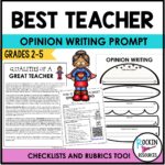 Opinion Writing Prompts Bundle - Rockin Resources
