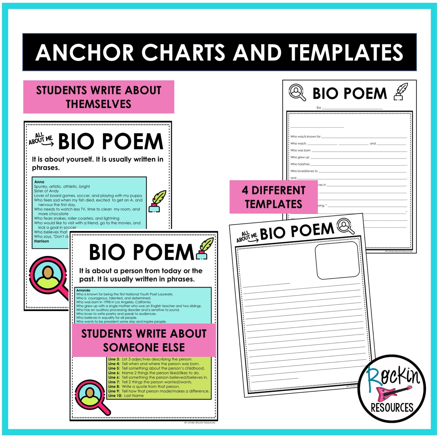 BIO POEMS | AUTOBIOGRAPHY POETRY | ALL ABOUT ME - Rockin Resources