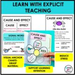 Step-by-Step Cause and Effect Reading Comprehension Unit - Rockin Resources