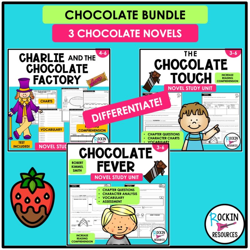 Chocolate Bundle - Chocolate-Themed Activities - Chocolate Novels ...