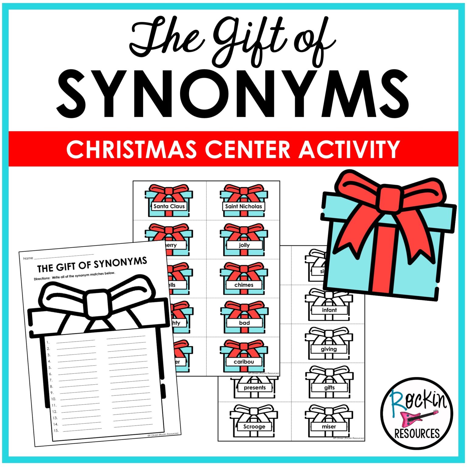 Christmas Synonyms - Rockin Resources