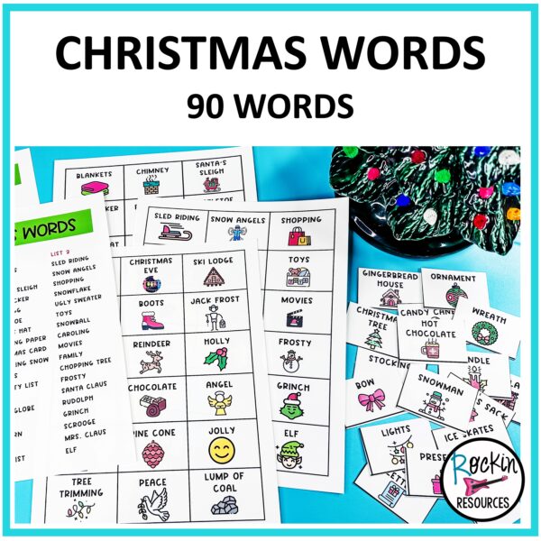 Christmas Games - Christmas Activities - Christmas Cards - Rockin Resources