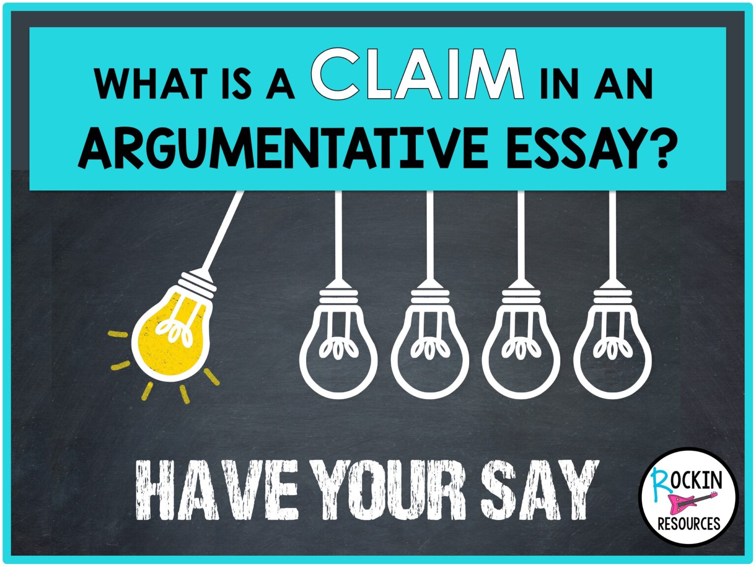 WHAT IS A CLAIM IN AN ARGUMENTATIVE ESSAY? - Rockin Resources