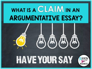 WHAT IS A CLAIM IN AN ARGUMENTATIVE ESSAY? - Rockin Resources