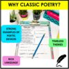 Poetry Analysis with Classic Poems | Google - Rockin Resources
