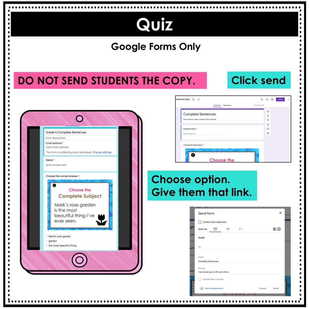 5th Grade Digital Step-by-Step Complete Sentences Practice - Rockin ...
