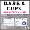 DARE and CUPS Anchor Charts for revising and editing - Rockin Resources