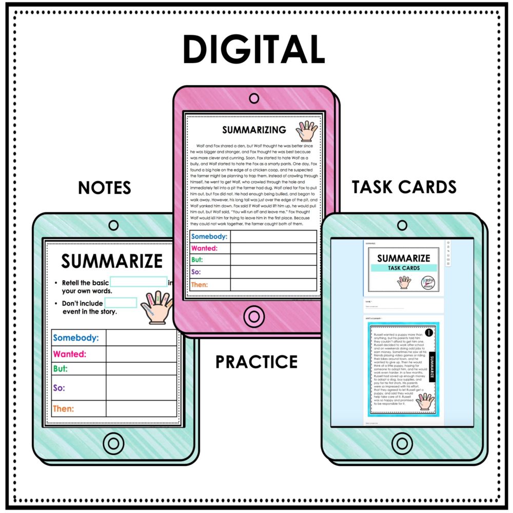 Step-by-Step Summarizing Unit - Rockin Resources