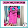 Mother's Day Craft | Mother's Day Activities | Door Knob Holder ...