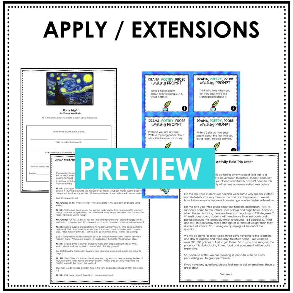 POETRY DRAMA PROSE | COMPARE AND CONTRAST | GOOGLE VERSION INCLUDED ...