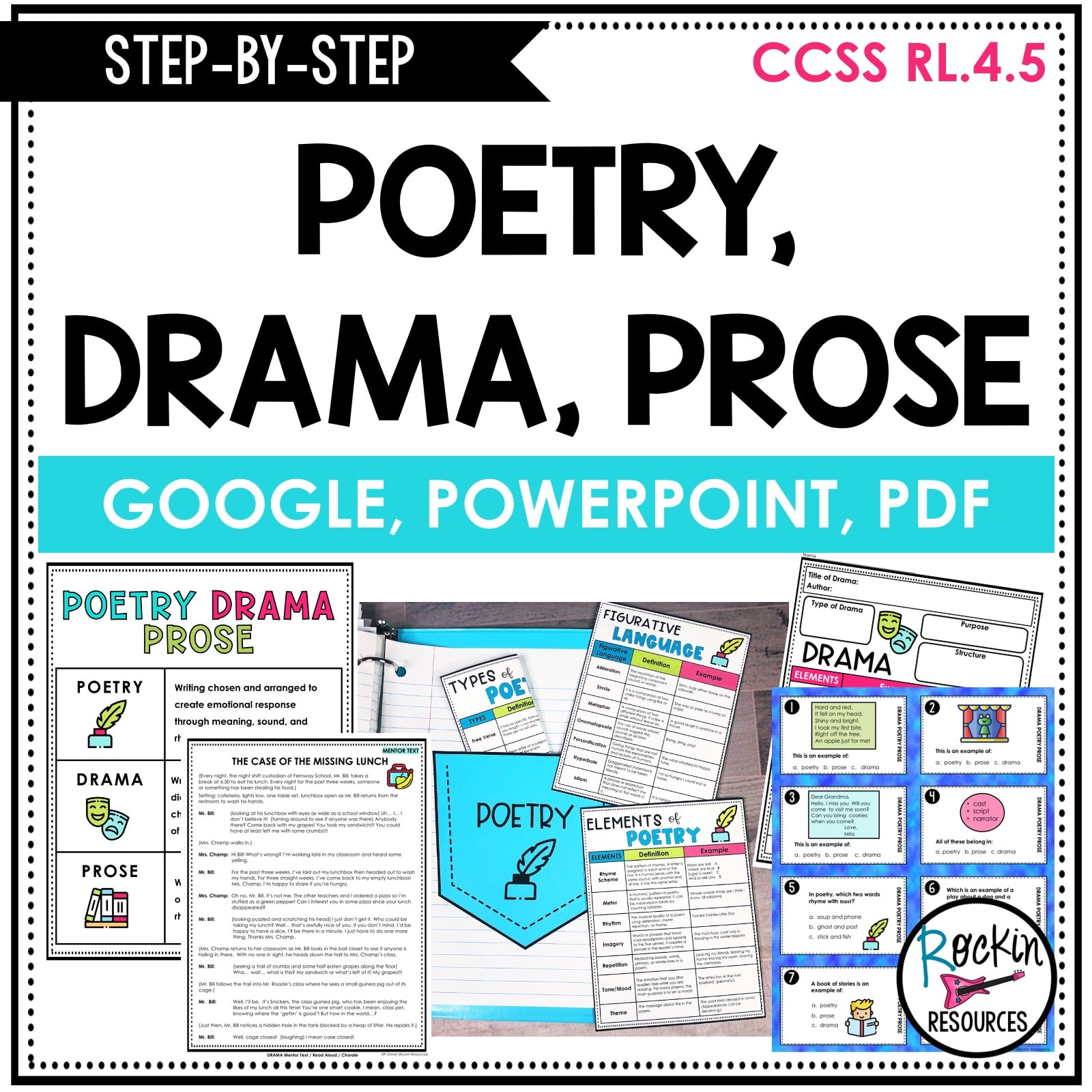POETRY DRAMA PROSE | COMPARE AND CONTRAST | GOOGLE VERSION INCLUDED ...