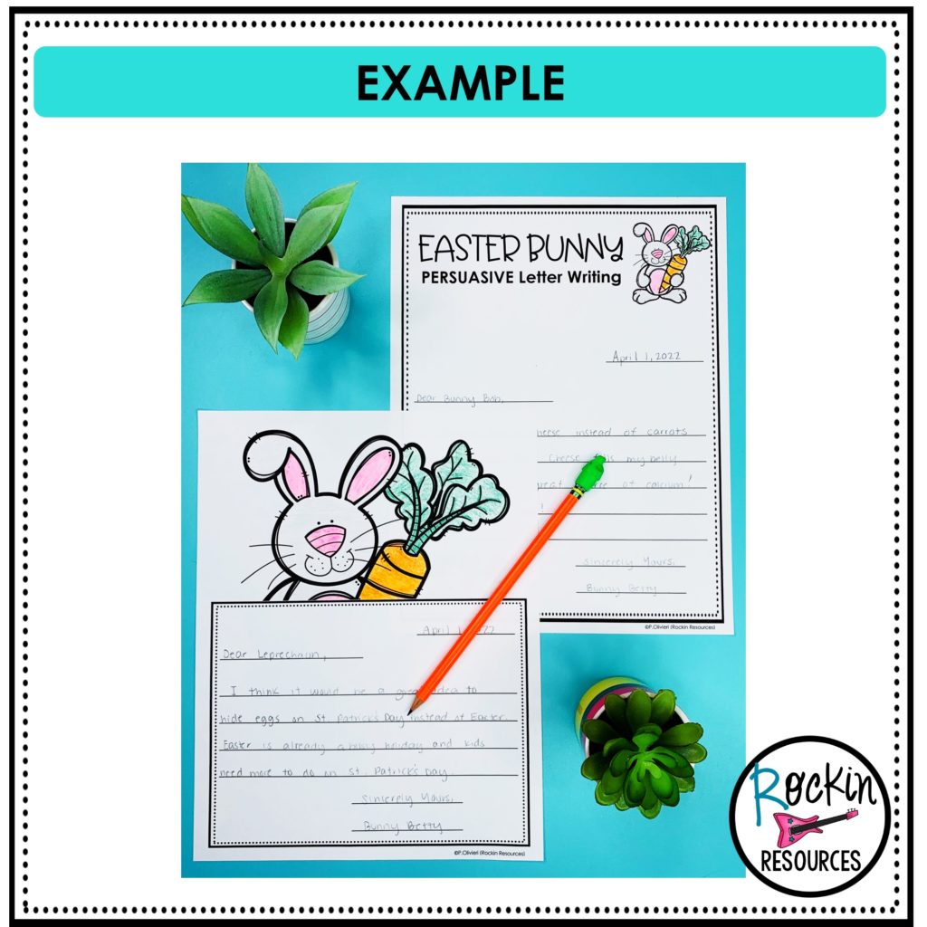 Easter Writing- Persuasive Letter Writing from First-Person Point of ...