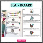 Common Core Standards "I can" and "We can" Statements 5th Grade ELA ...