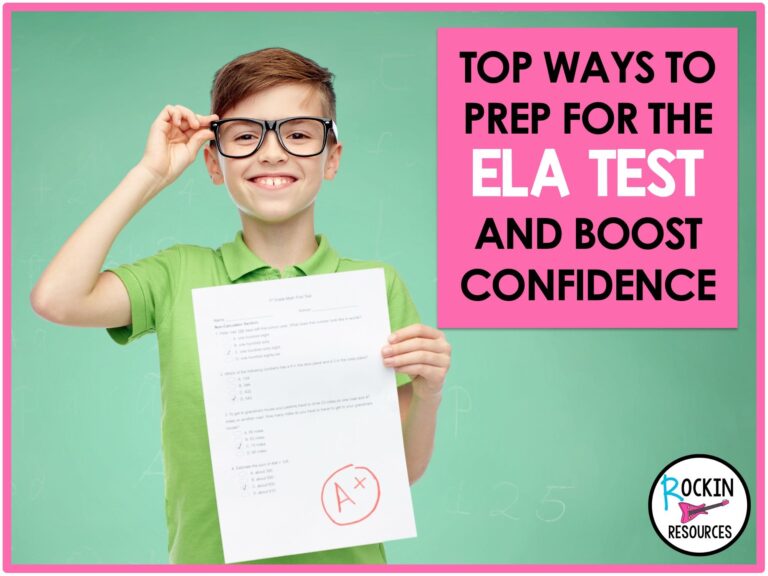 Top Ways to Prep for the ELA Test & Boost Confidence - Rockin Resources
