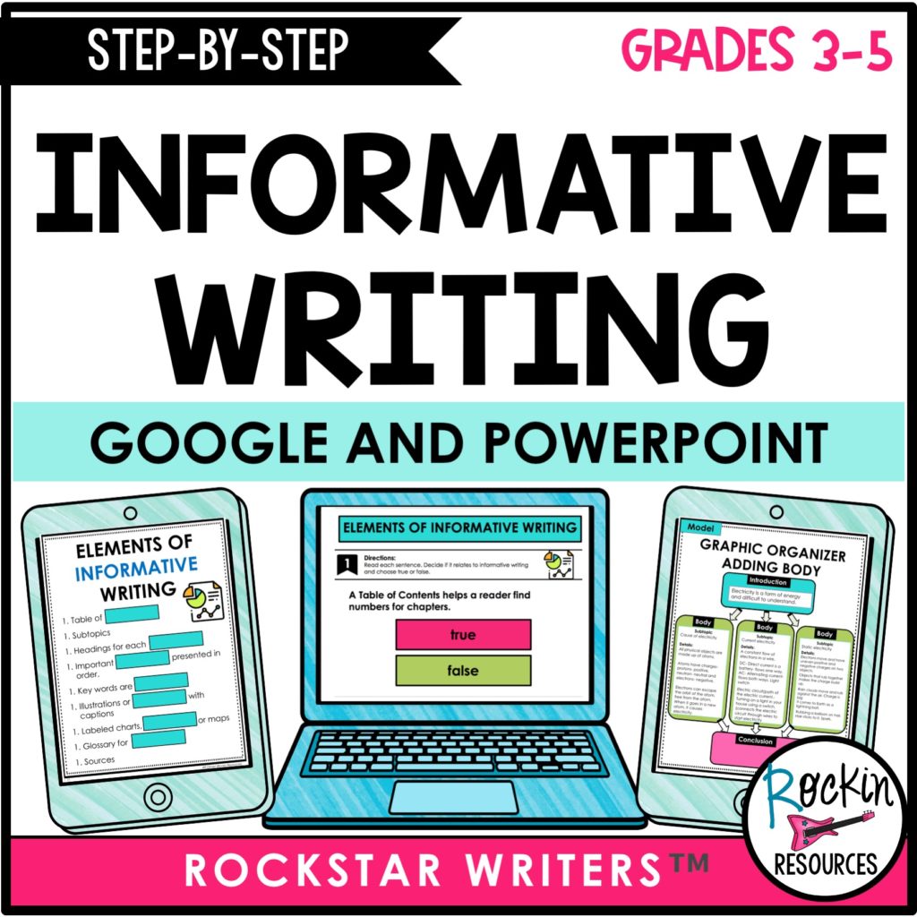 Informative Writing Google Version - Rockin Resources