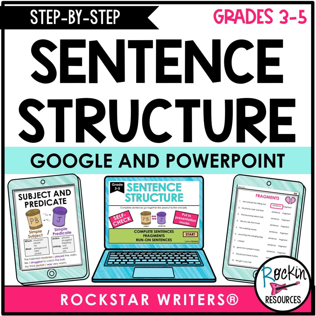 Sentence Structure GOOGLE Version - Rockin Resources